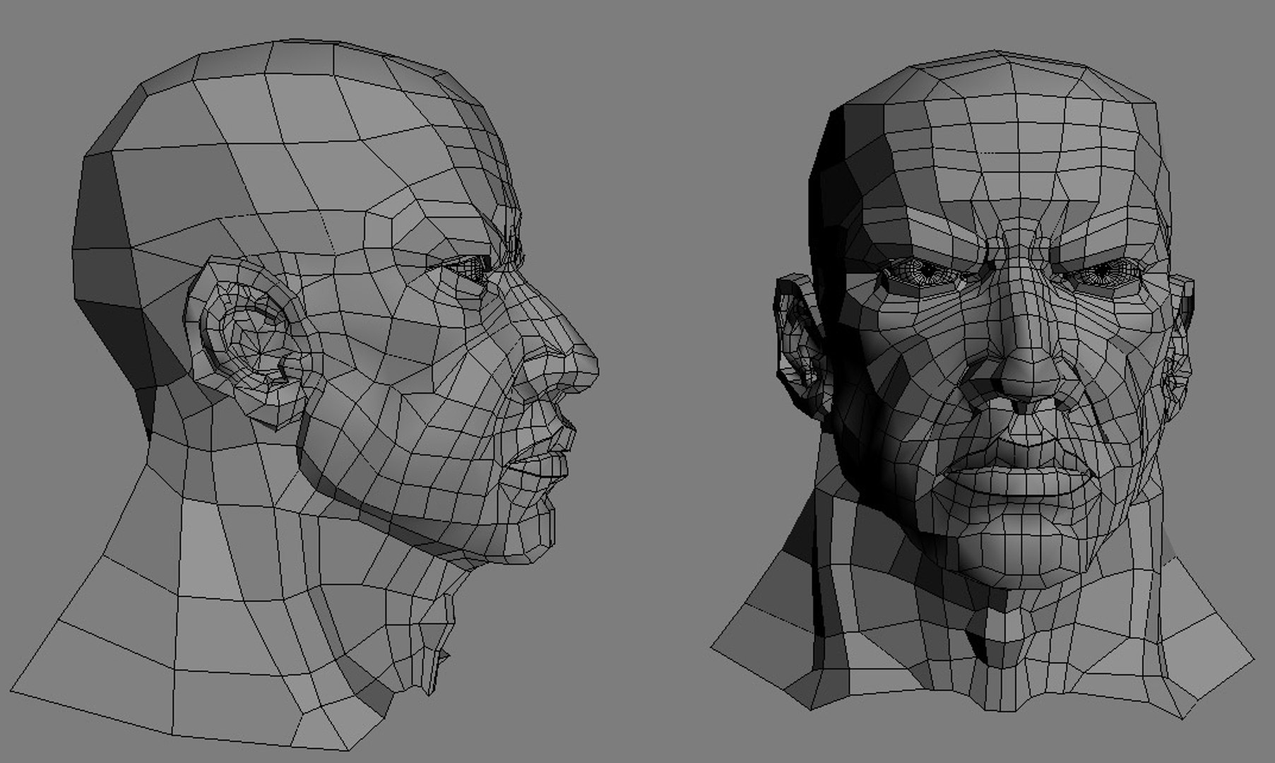Free 3ds Mode Head Animation
