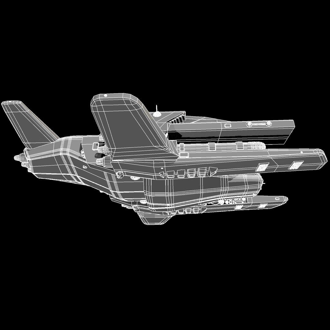 Shuttle Craft 03 Model - TurboSquid 2188608