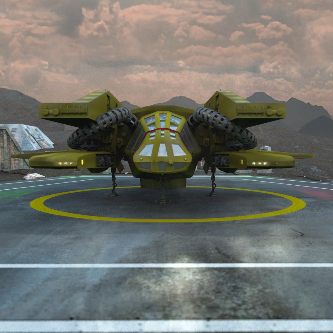 Shuttle Craft 03 Model - TurboSquid 2188608