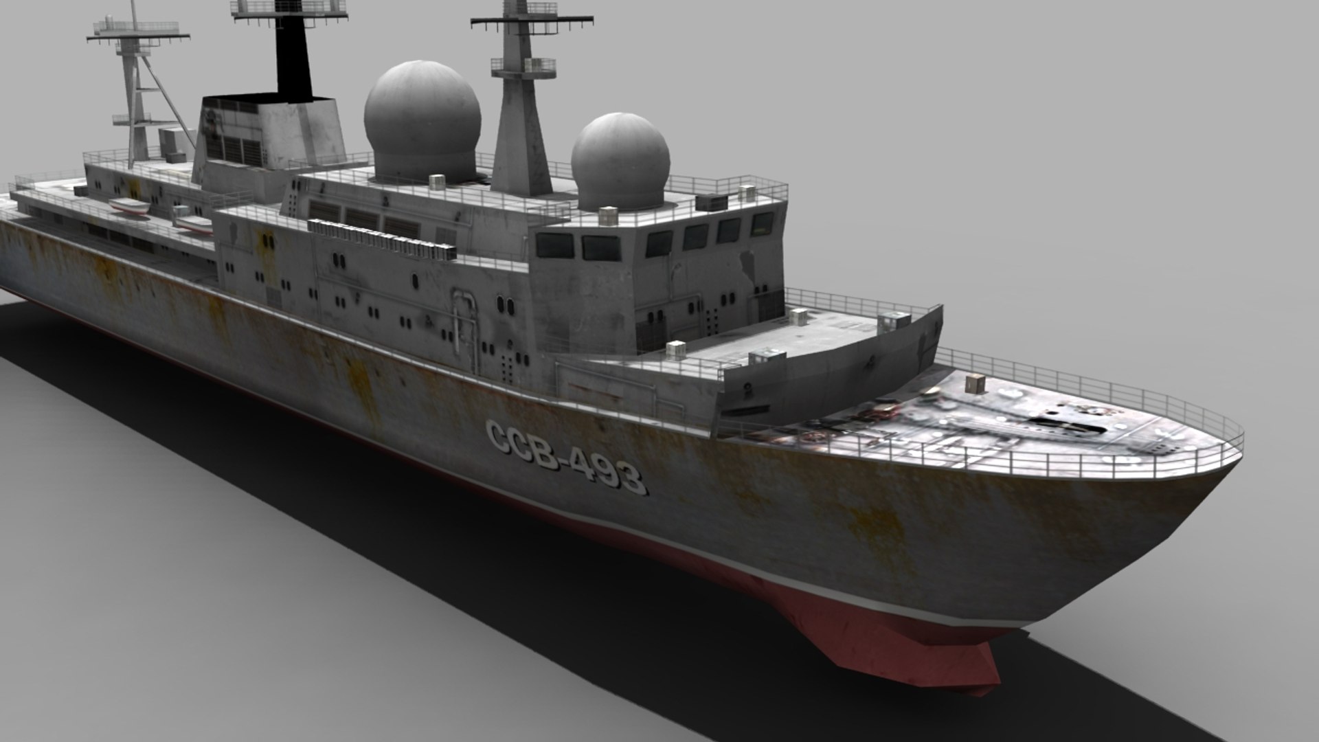 3d Model Balzam Ship