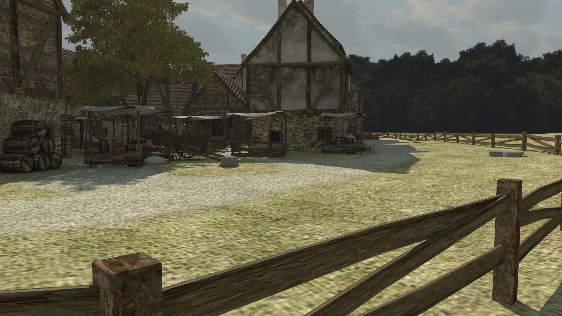 European Medieval Village 3D Model - TurboSquid 2051769