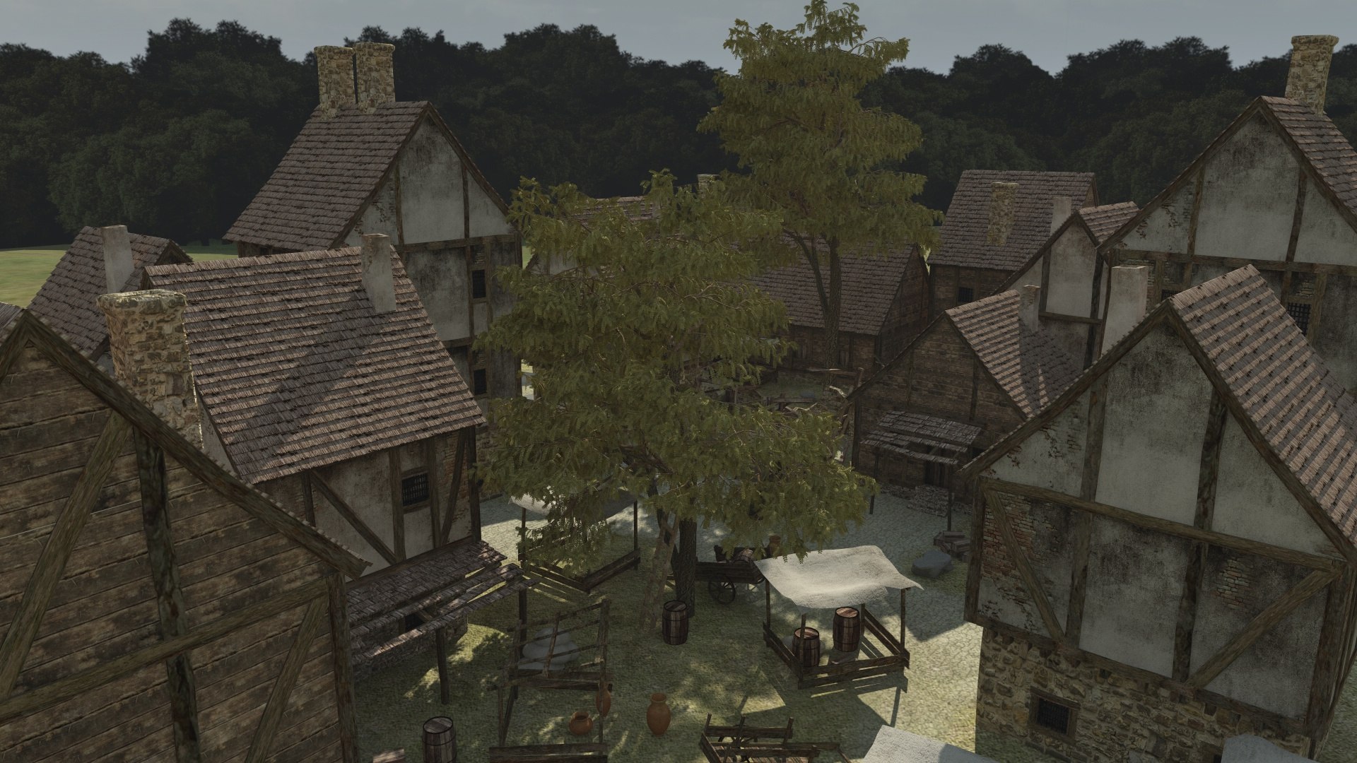 European Medieval Village 3D Model - TurboSquid 2051769