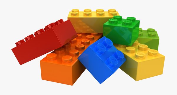 max realistic lego bricks pose