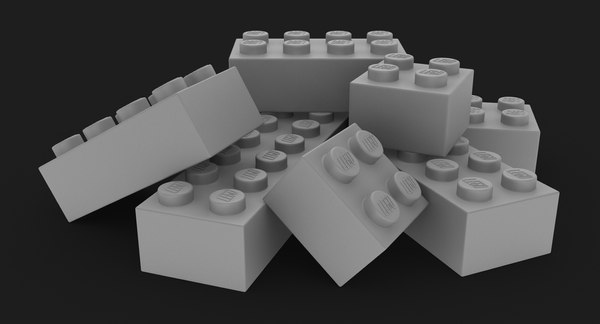 max realistic lego bricks pose