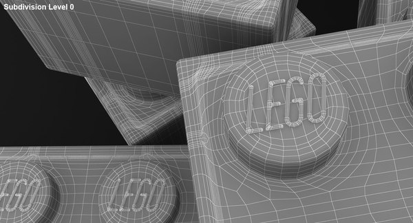 max realistic lego bricks pose