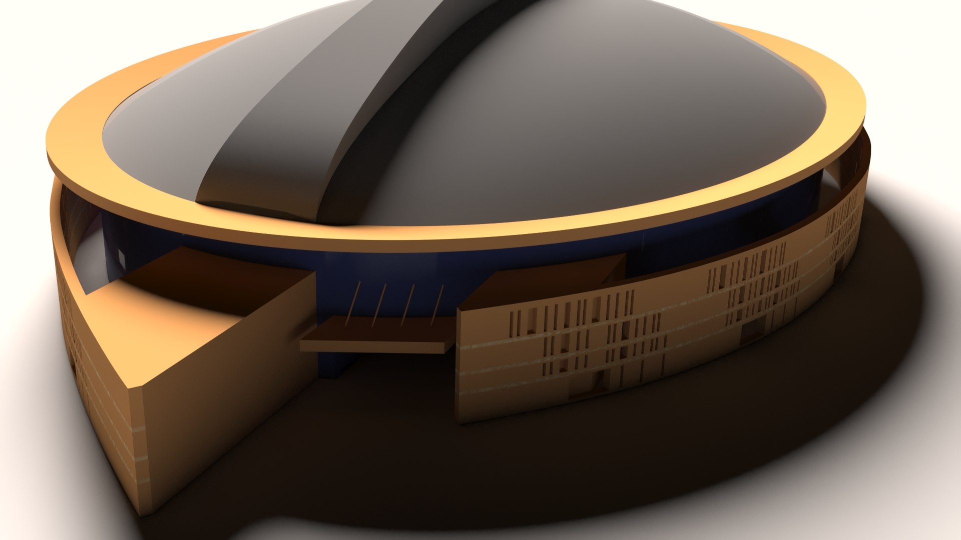 3D ARENA MODERN BIG INDOOR STADIUM 2024 Model - TurboSquid 2126015