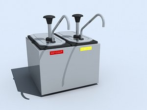 Download Free & Premium Condiment Dispenser 3D Models | TurboSquid