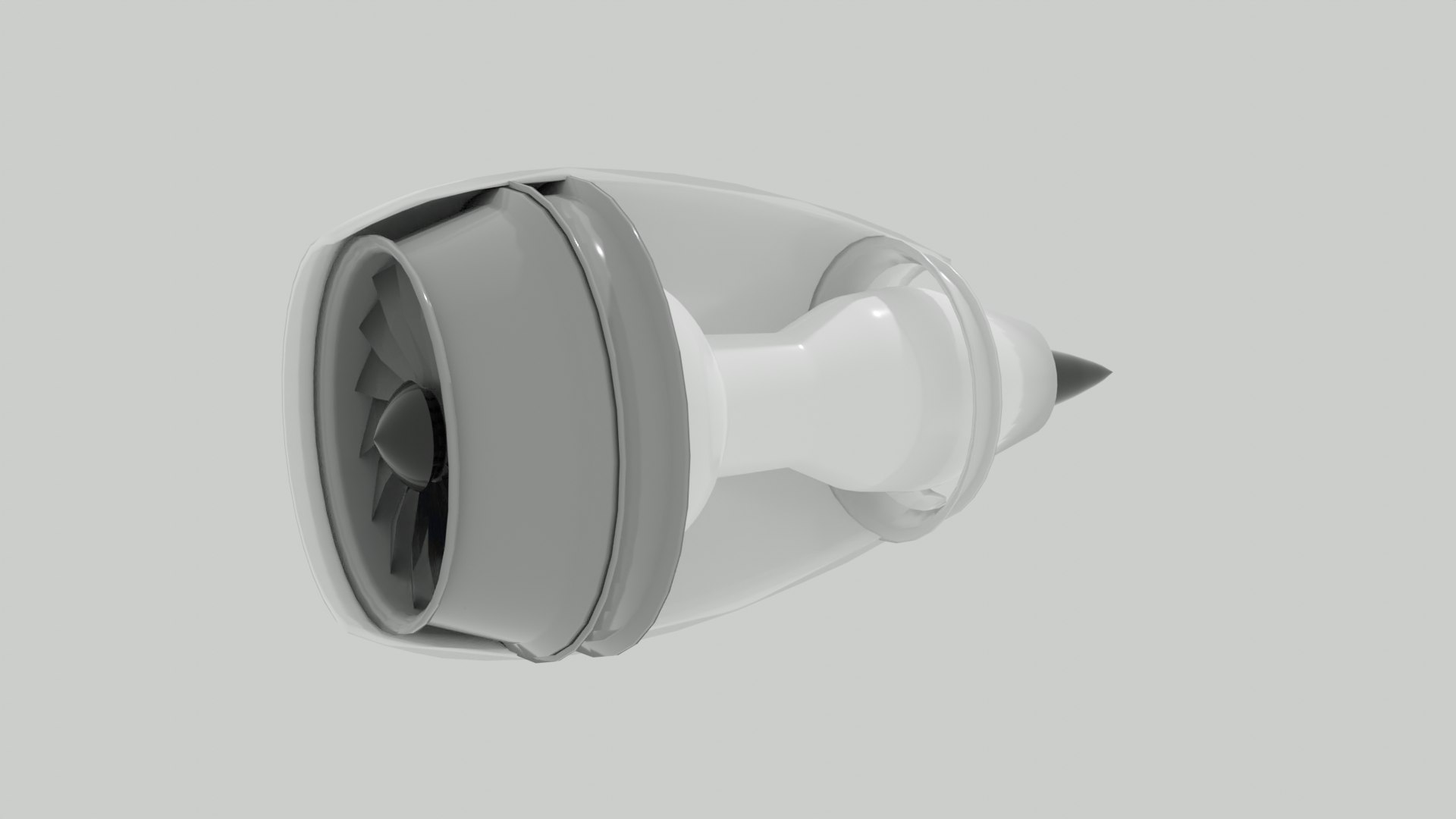 Turbo Jet Engine 3D Model - TurboSquid 1612306