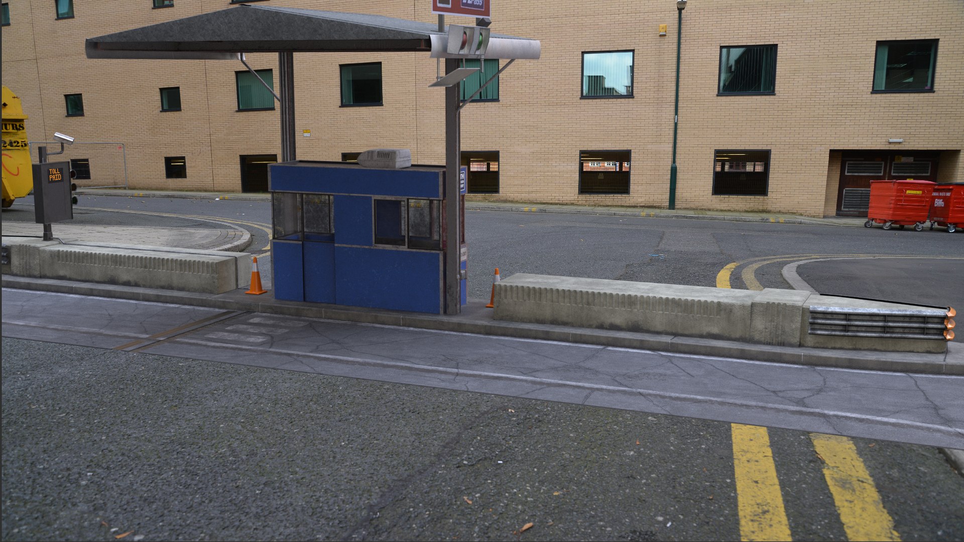 Toll Booth 3D Model - TurboSquid 2124627