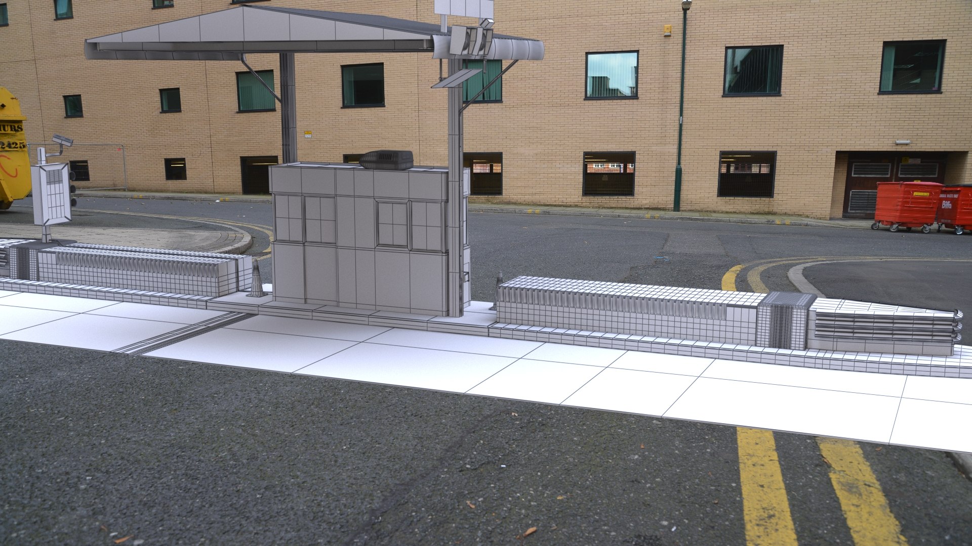 Toll Booth 3D Model - TurboSquid 2124627