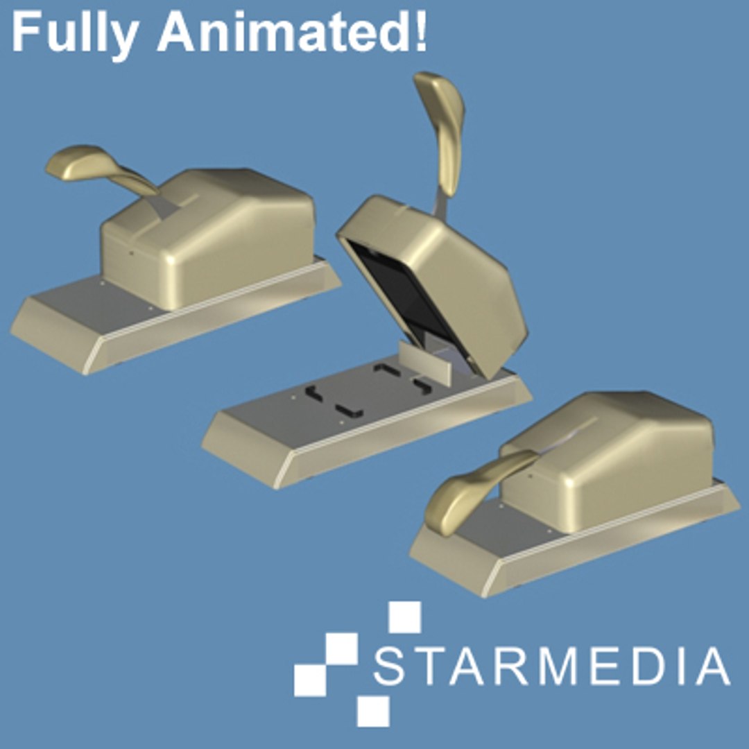 3d credit card press