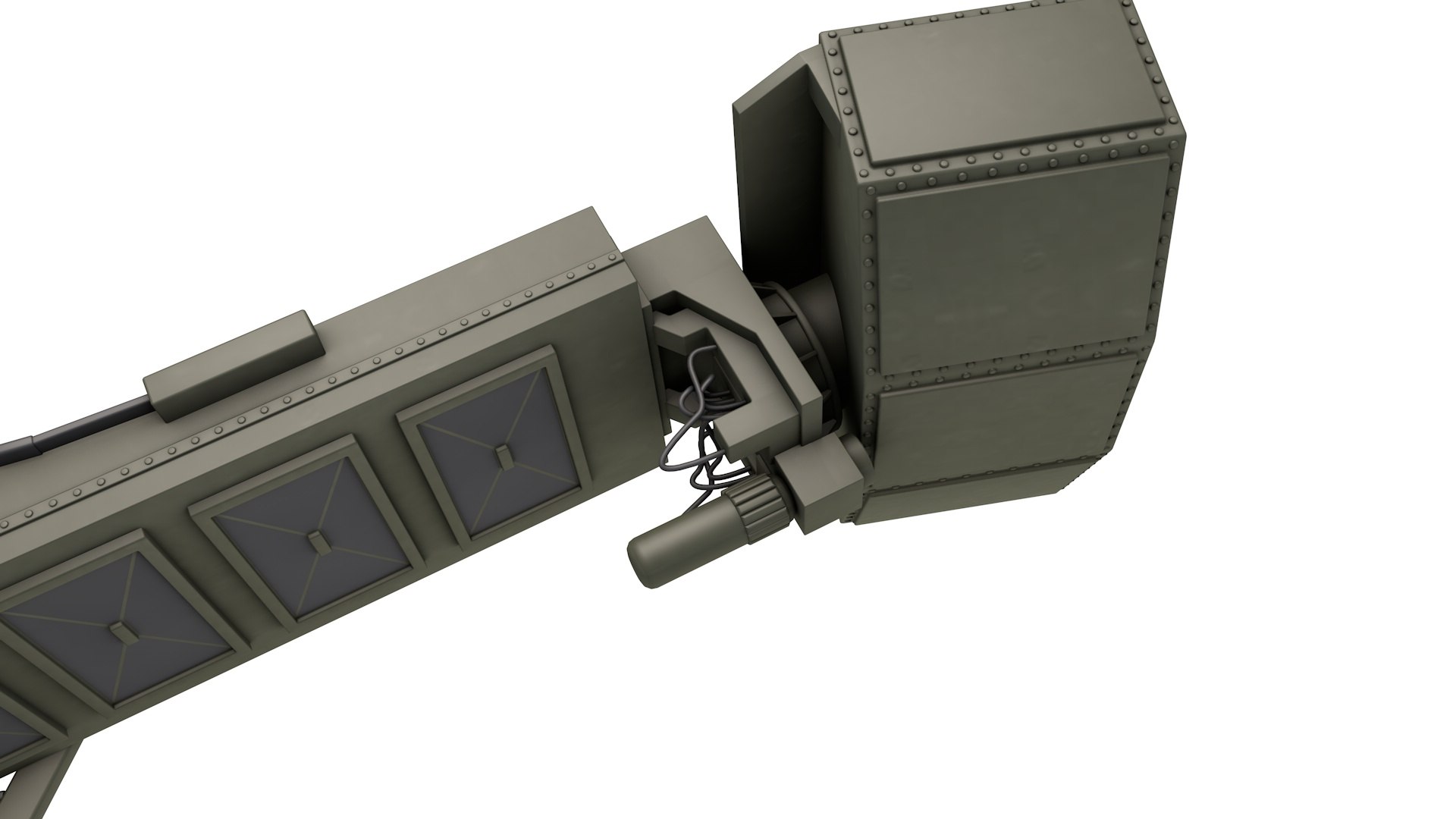 3D Model Leonardo Kronos Land Radar - TurboSquid 2427647