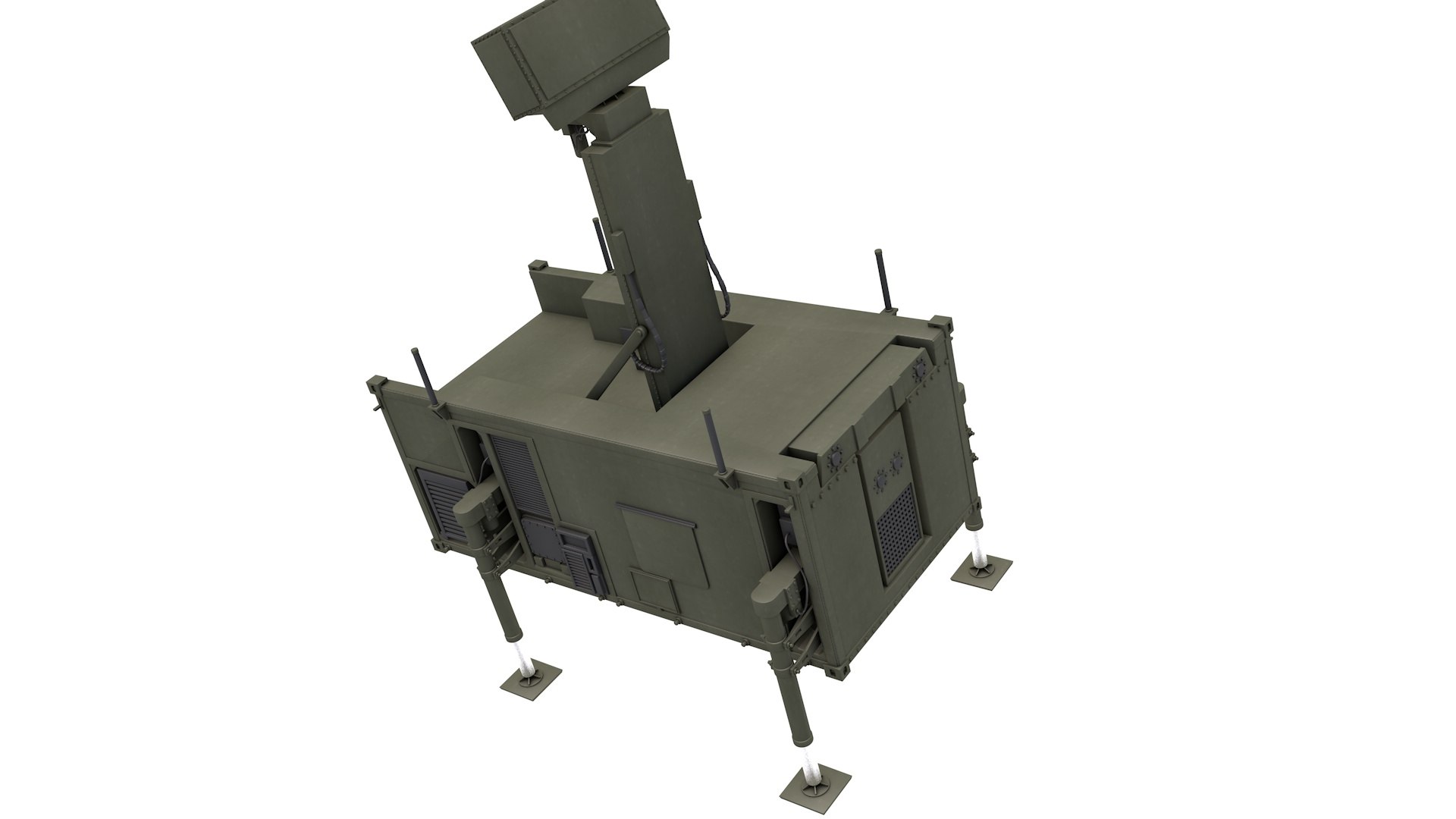 3D Model Leonardo Kronos Land Radar - TurboSquid 2427647