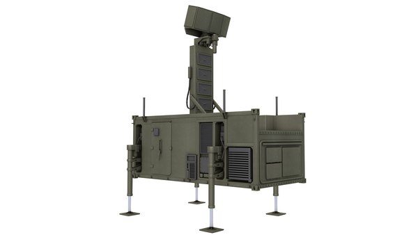 Modello 3D Radar terrestre Leonardo Kronos - TurboSquid 2427647
