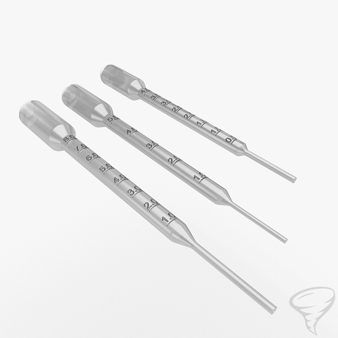 Dropper - 3 Sizes 3d Obj