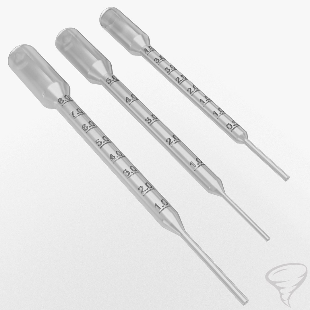 Dropper - 3 Sizes 3d Obj