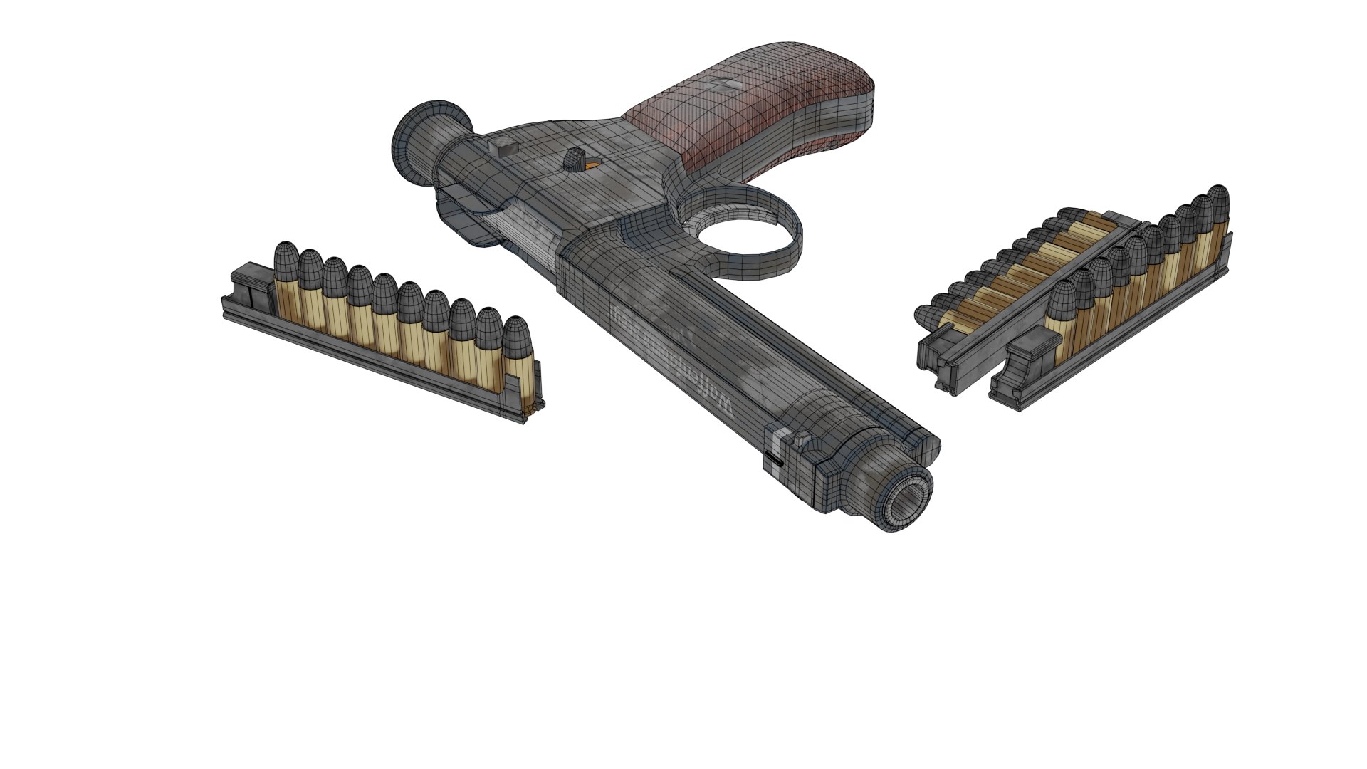 Ammo Magazine 1907 Roth 3D Model - TurboSquid 1692935