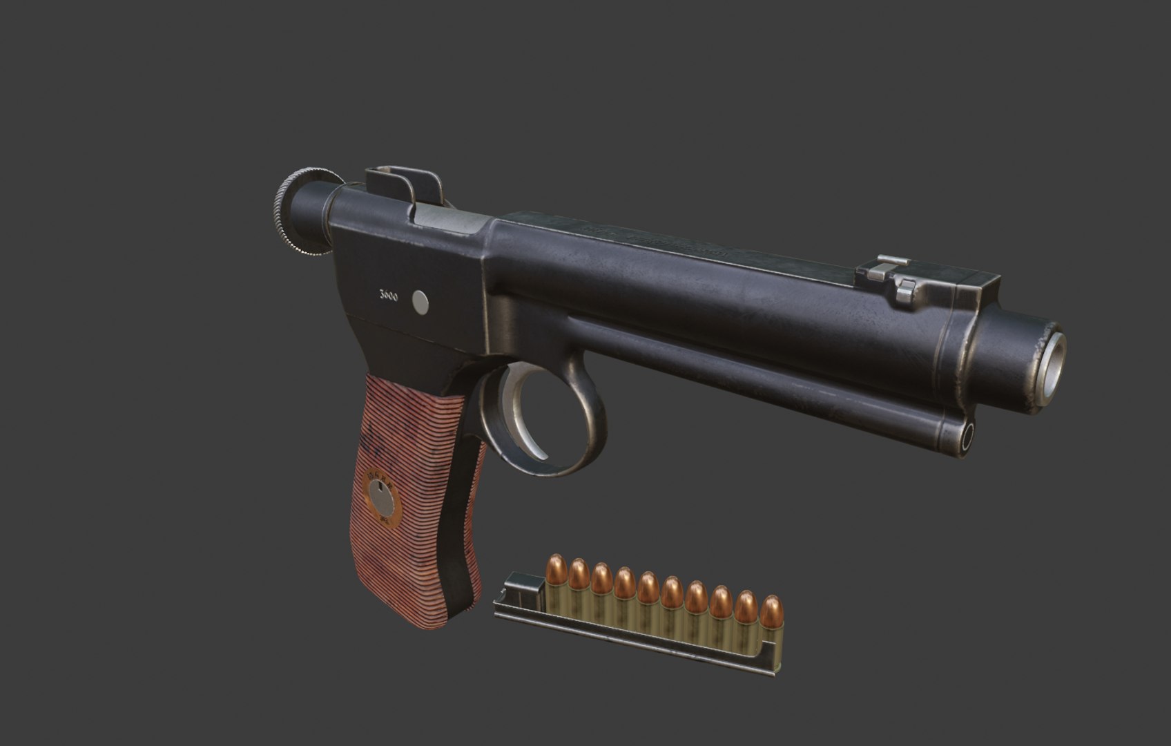 Ammo Magazine 1907 Roth 3D Model - TurboSquid 1692935