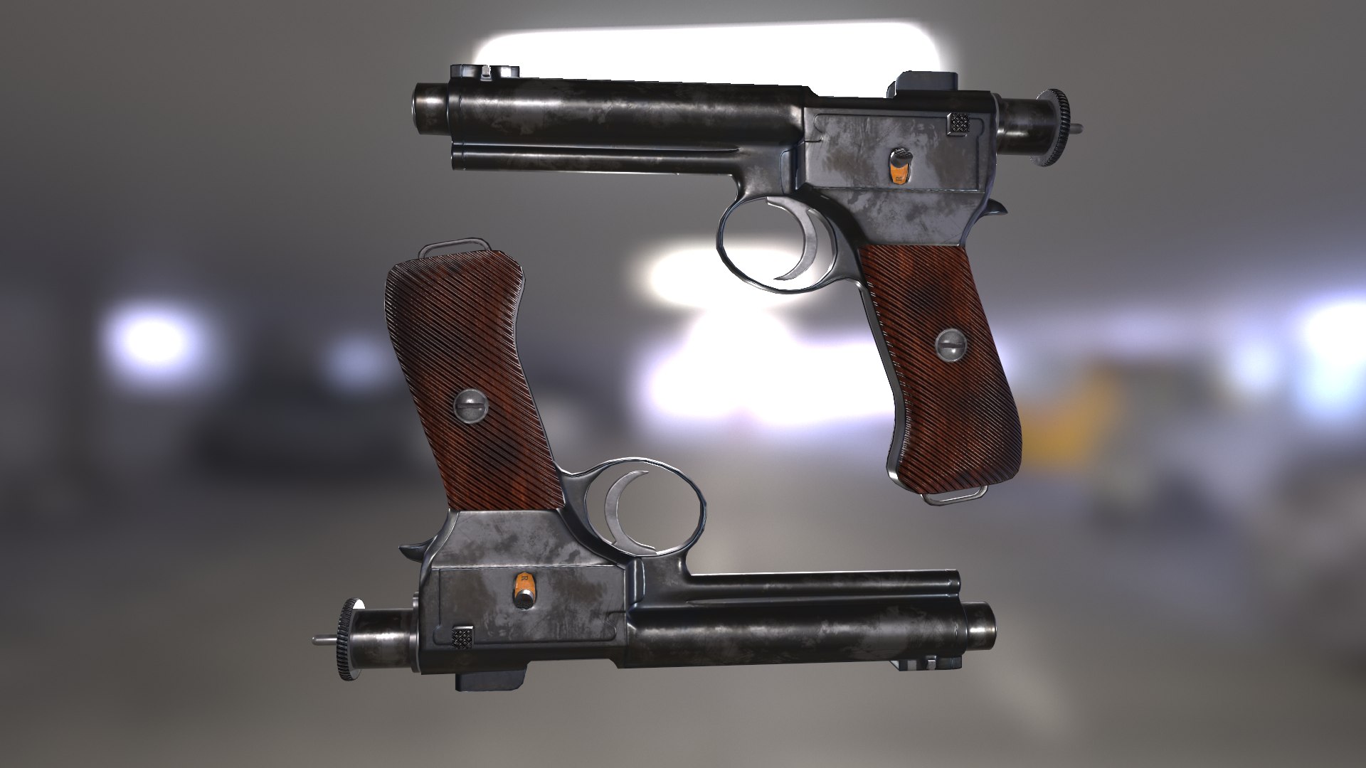 Ammo Magazine 1907 Roth 3D Model - TurboSquid 1692935