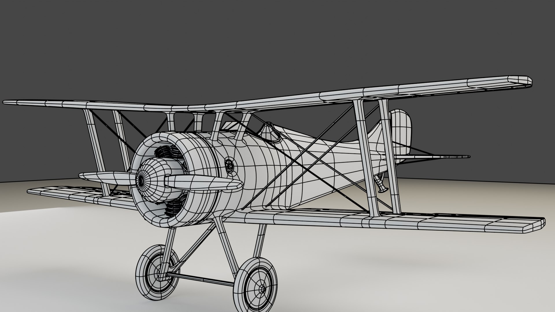 Biplane 3D Model - TurboSquid 2337371