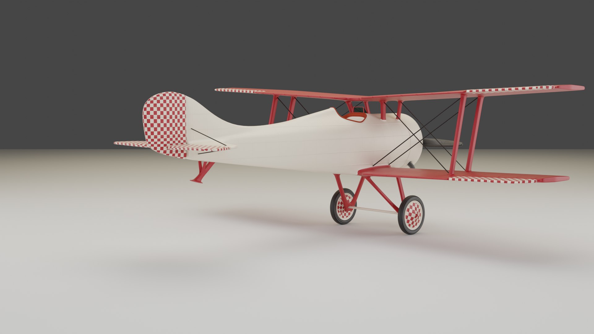 Biplane 3D Model - TurboSquid 2337371