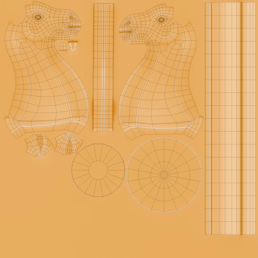 Chess knight model - TurboSquid 1247020