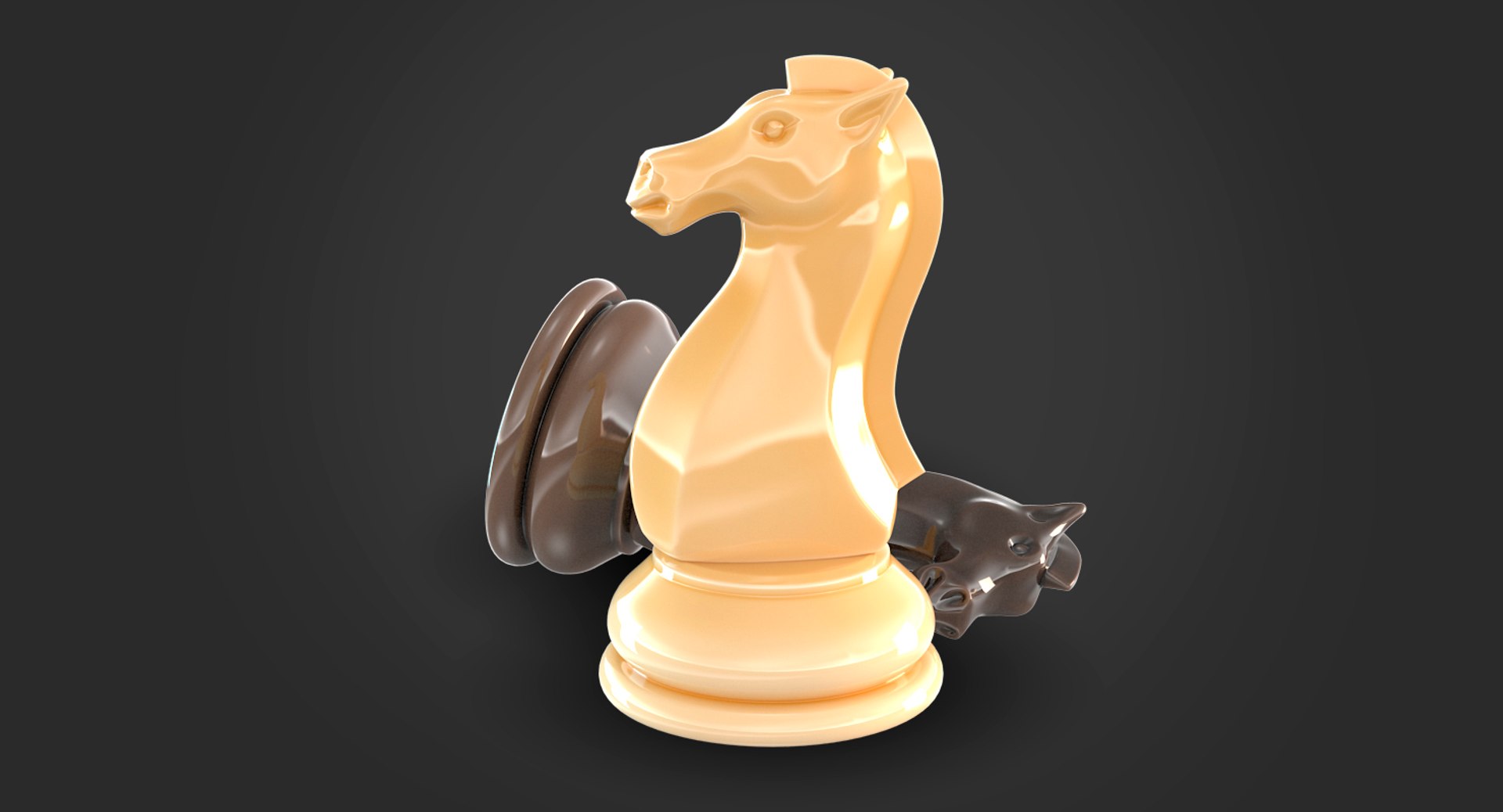 Chess knight model - TurboSquid 1247020