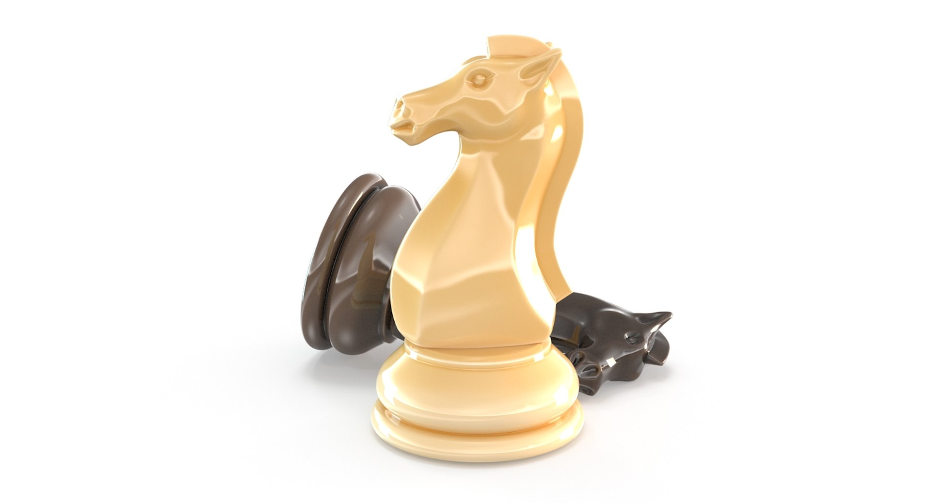 Chess knight model - TurboSquid 1247020