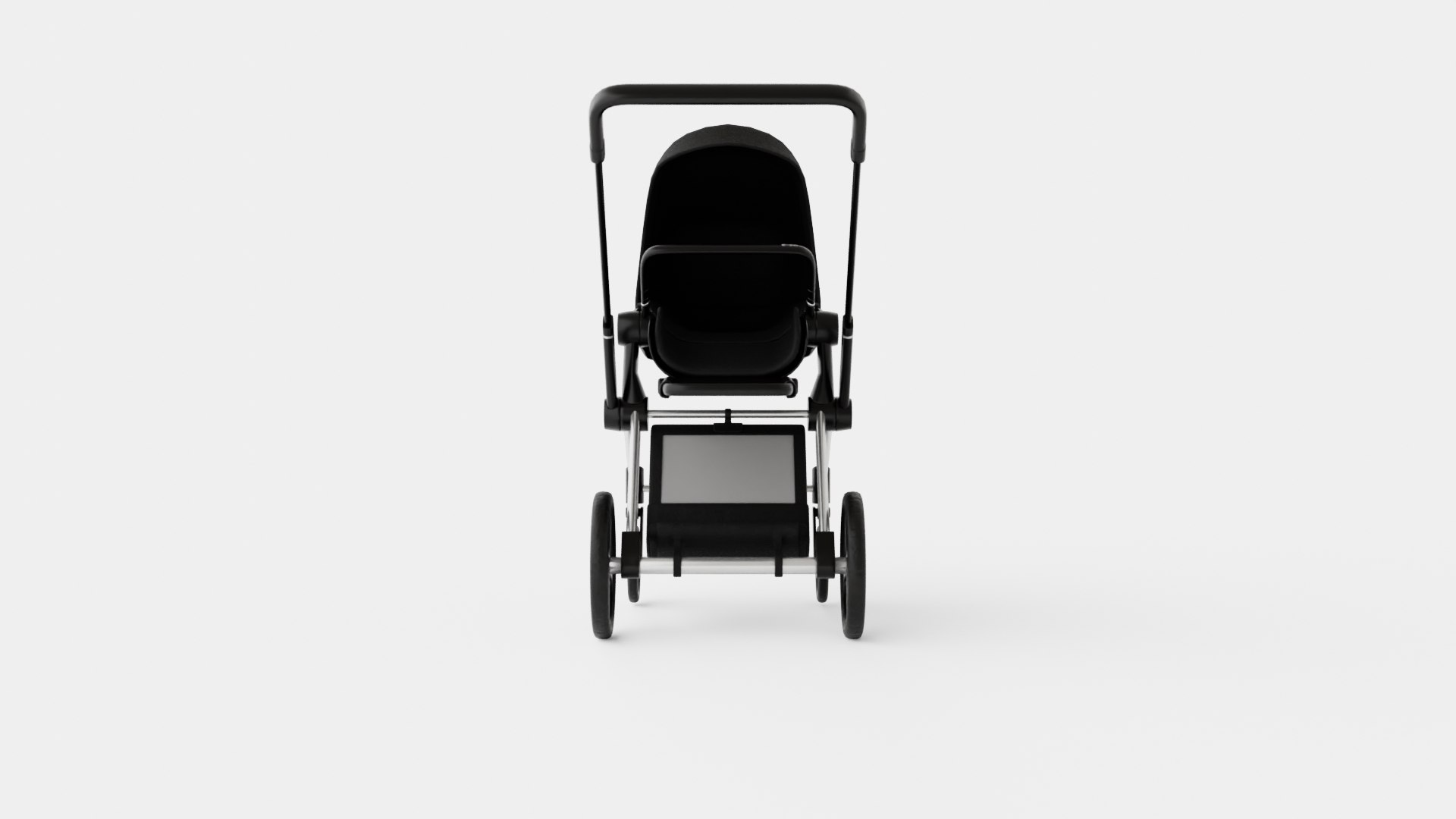 3D Model Cybex Priam 2019 Complete Stroller Plus - TurboSquid 2243887
