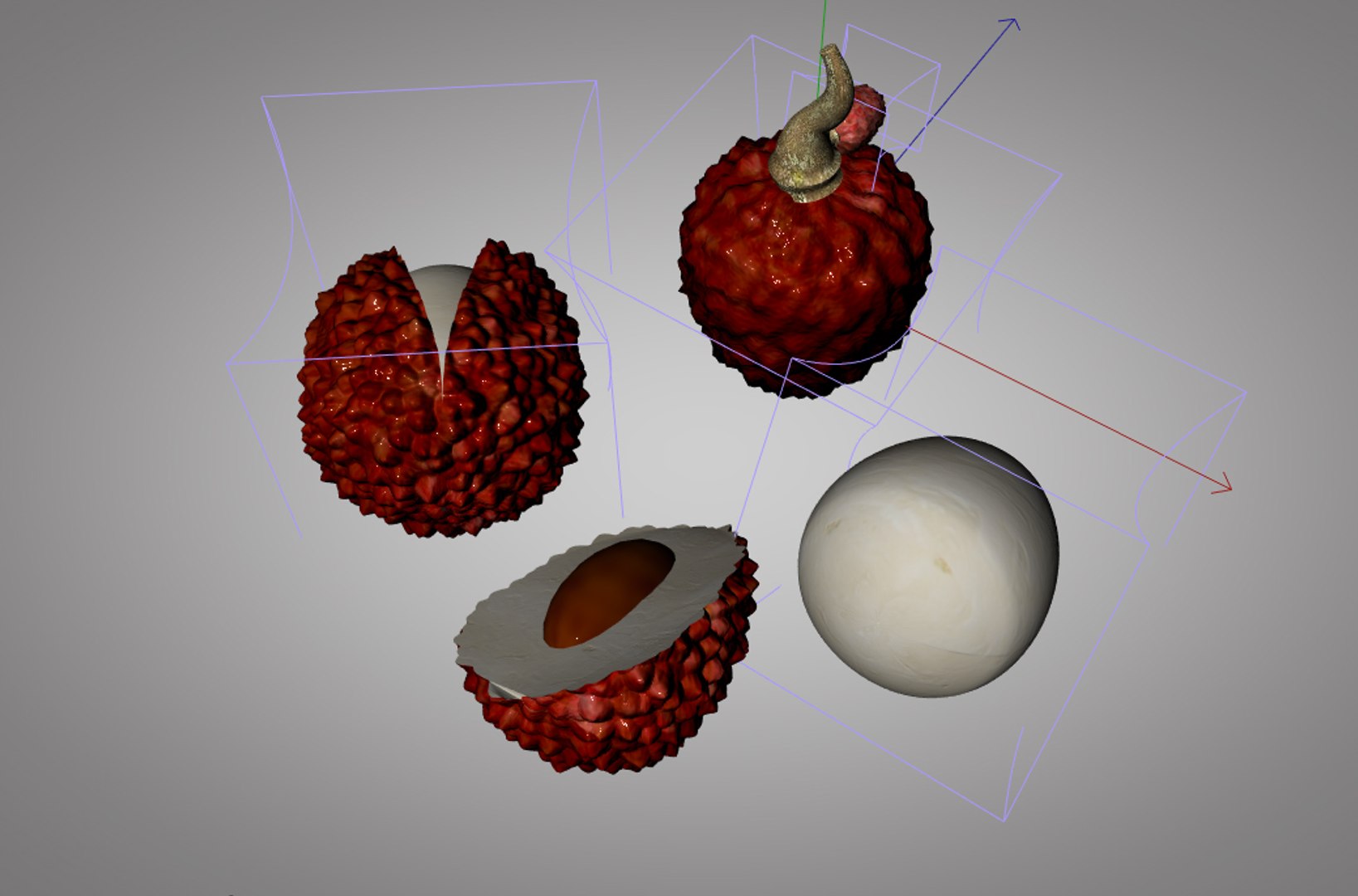 Fruits Model - TurboSquid 1541682