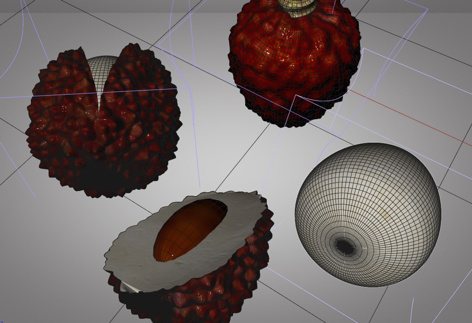 Fruits Model - TurboSquid 1541682