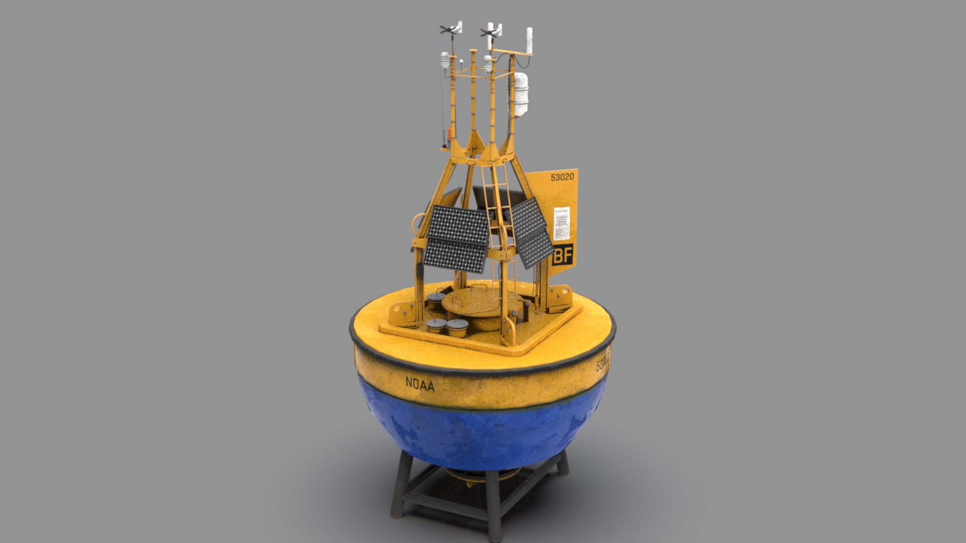 Buoy Model - TurboSquid 1733709