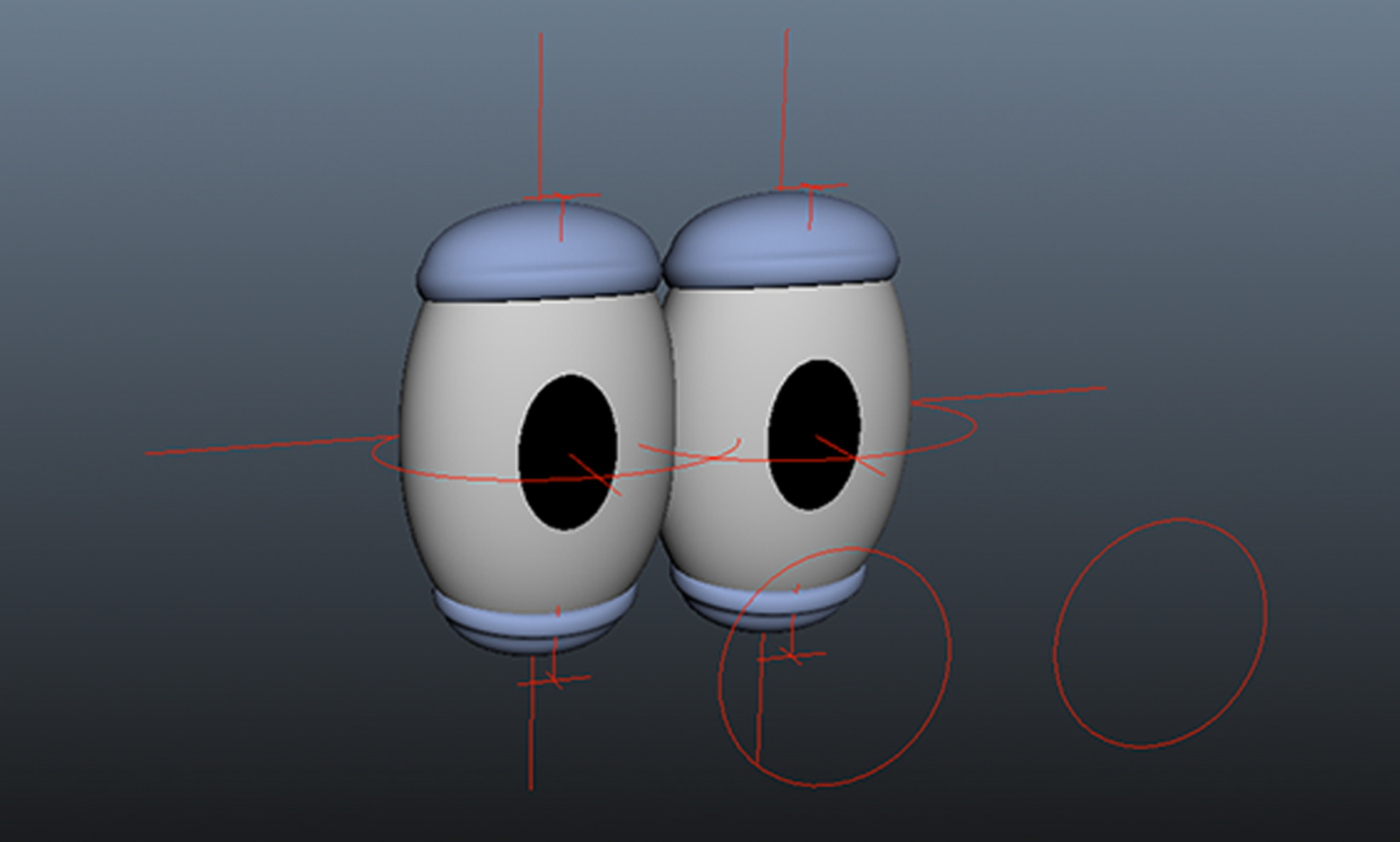 Cartoon eye rig 3D model - TurboSquid 1218681