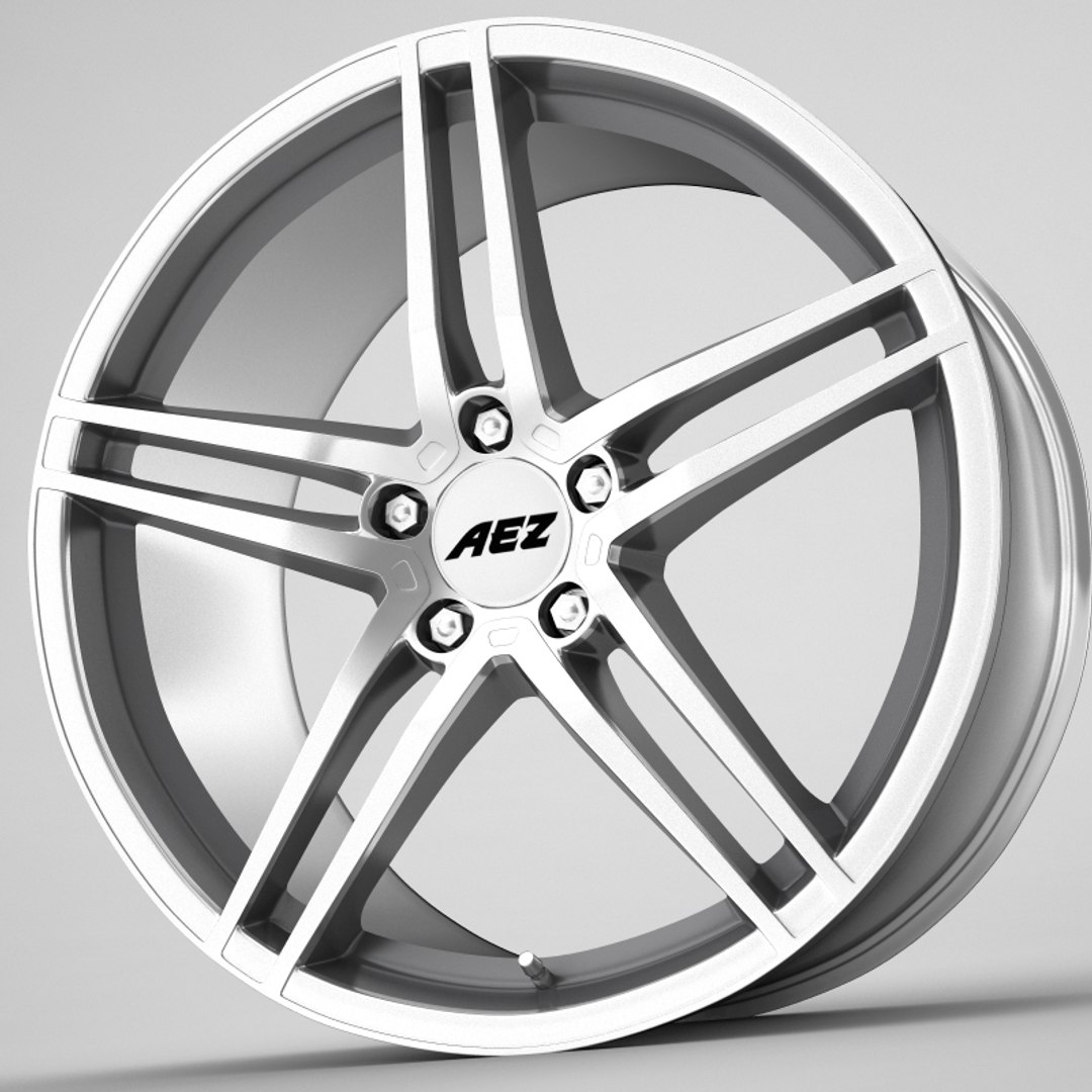 3d Model Aez Wheel Rims