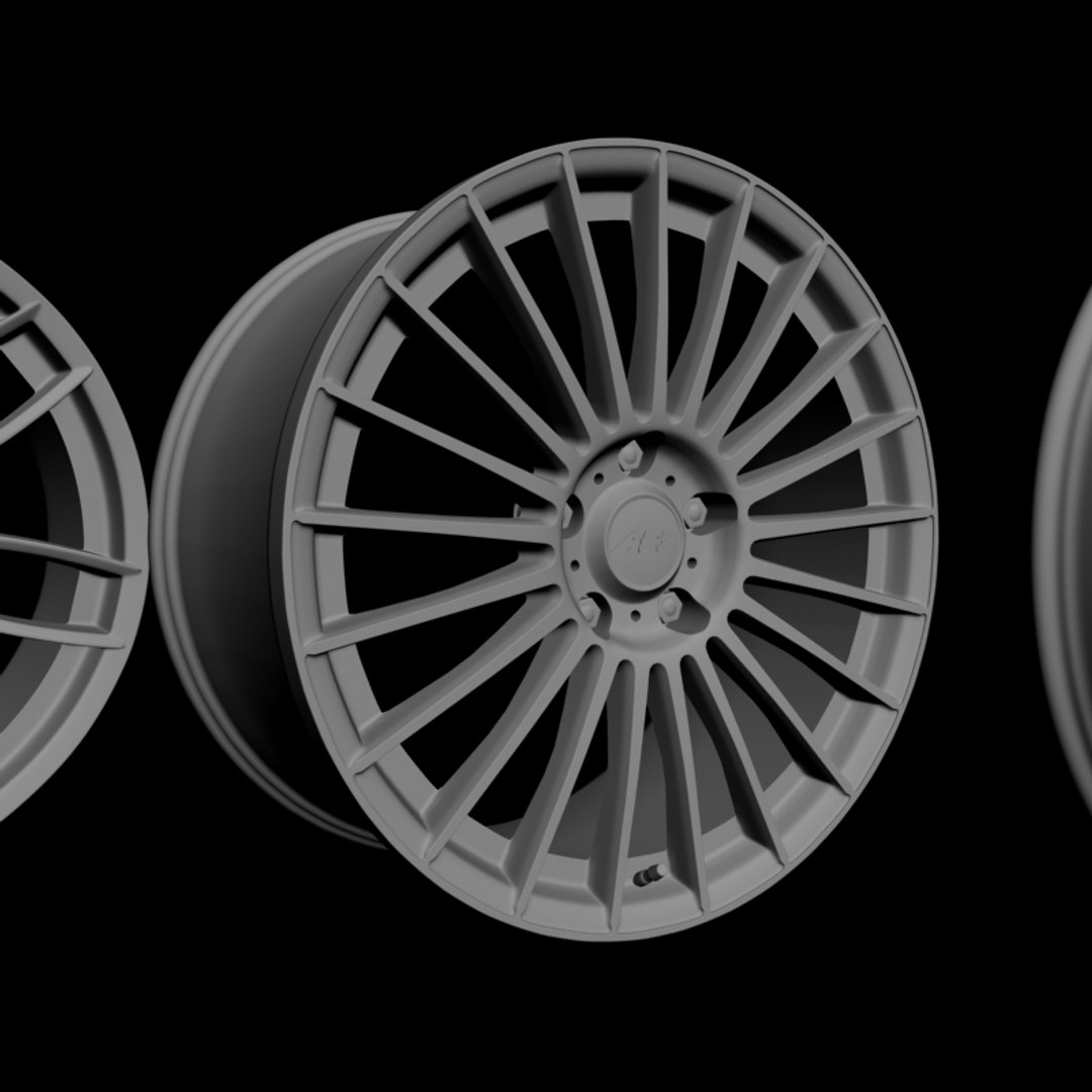 3d Model Aez Wheel Rims