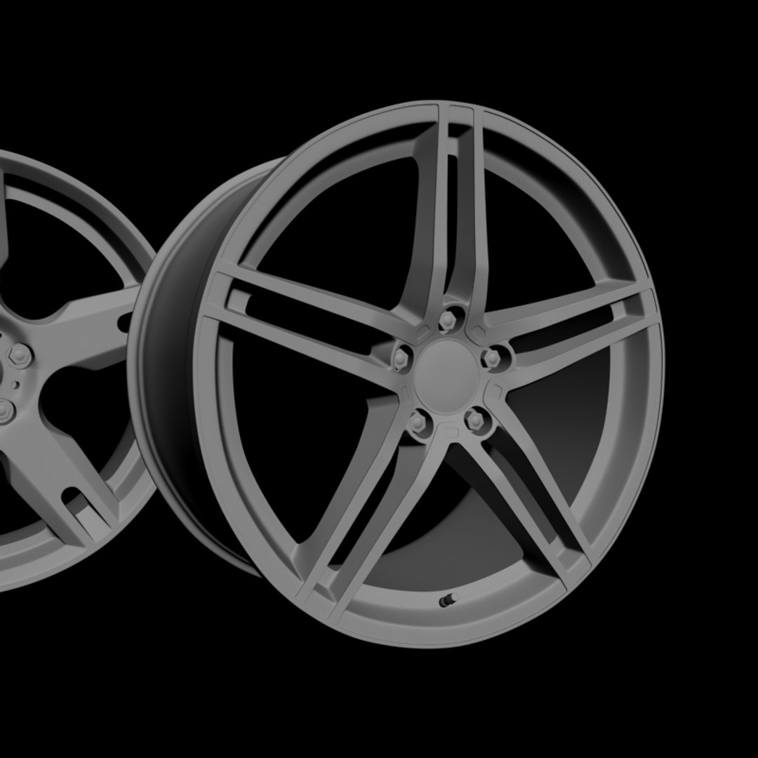 3d Model Aez Wheel Rims