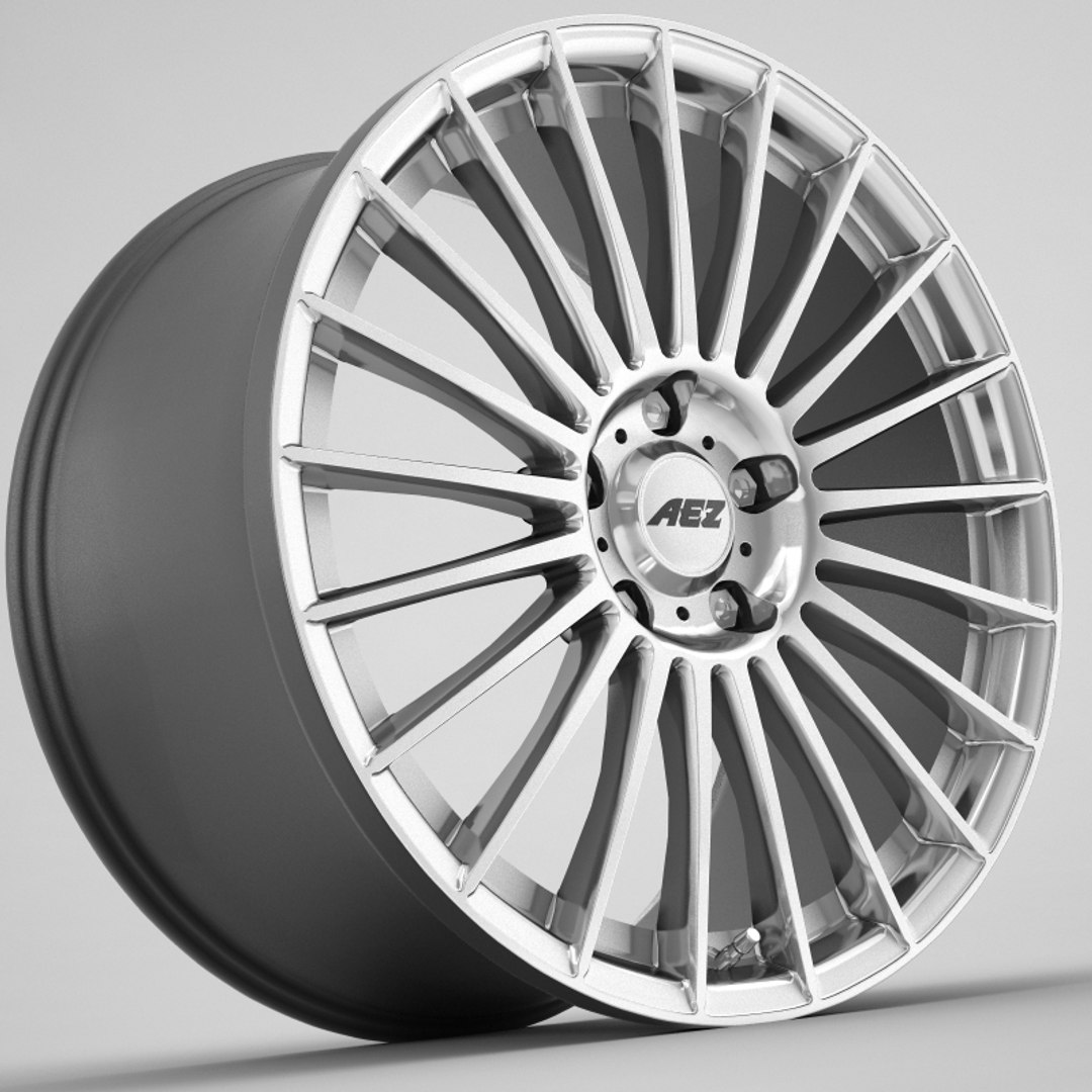 3d Model Aez Wheel Rims
