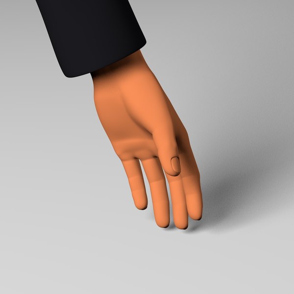 modelo 3d Low Poly Hand No: 3 - TurboSquid 1449495