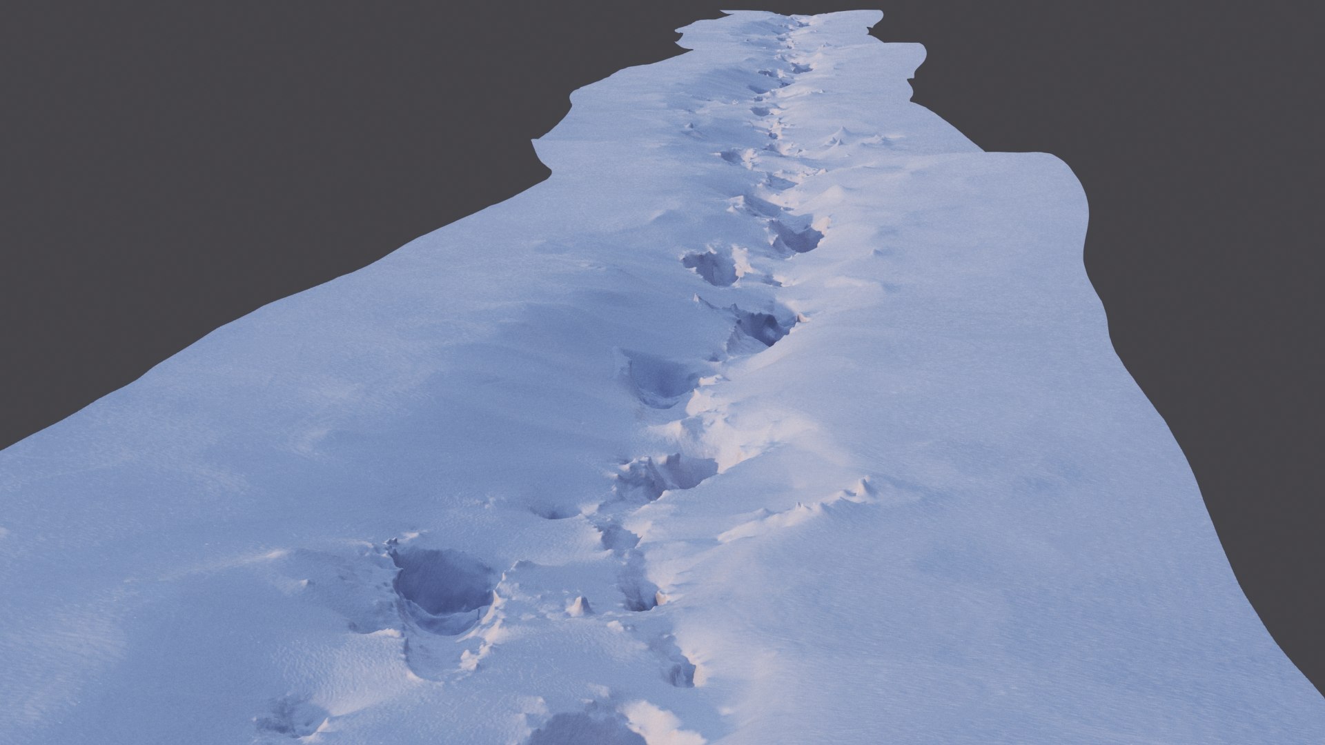 Snow Road 12 3D Model - TurboSquid 1813035