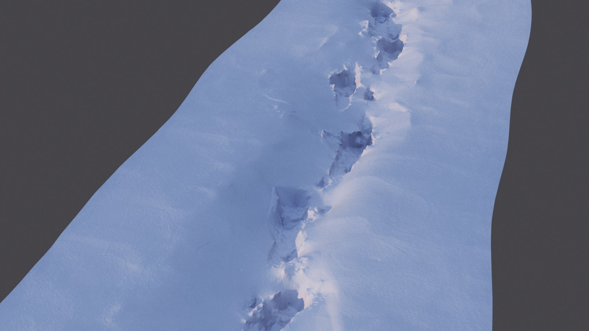 Snow Road 12 3D Model - TurboSquid 1813035