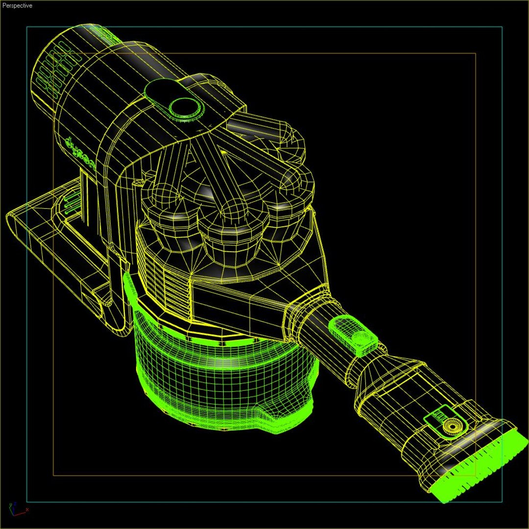 vacuum cleaner dyson dc16 3d model