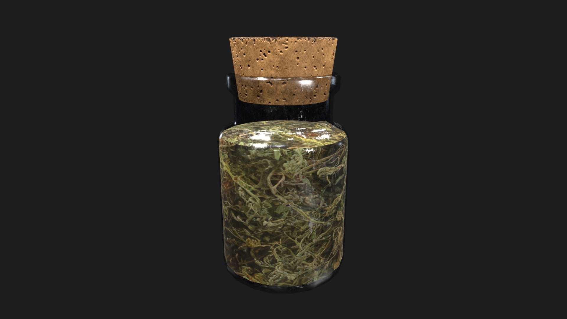 Medieval Magical Spell Jar V9 3D Model - TurboSquid 2326096