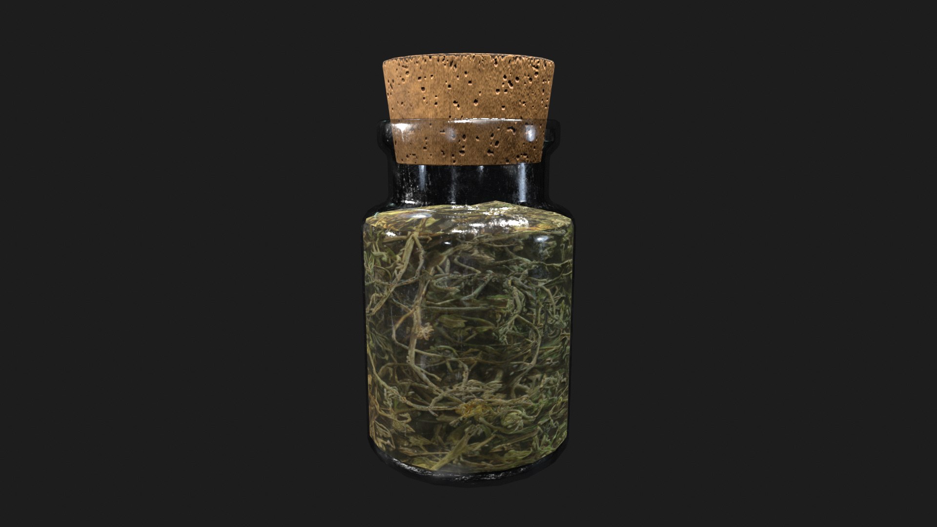 Medieval Magical Spell Jar V9 3D Model - TurboSquid 2326096