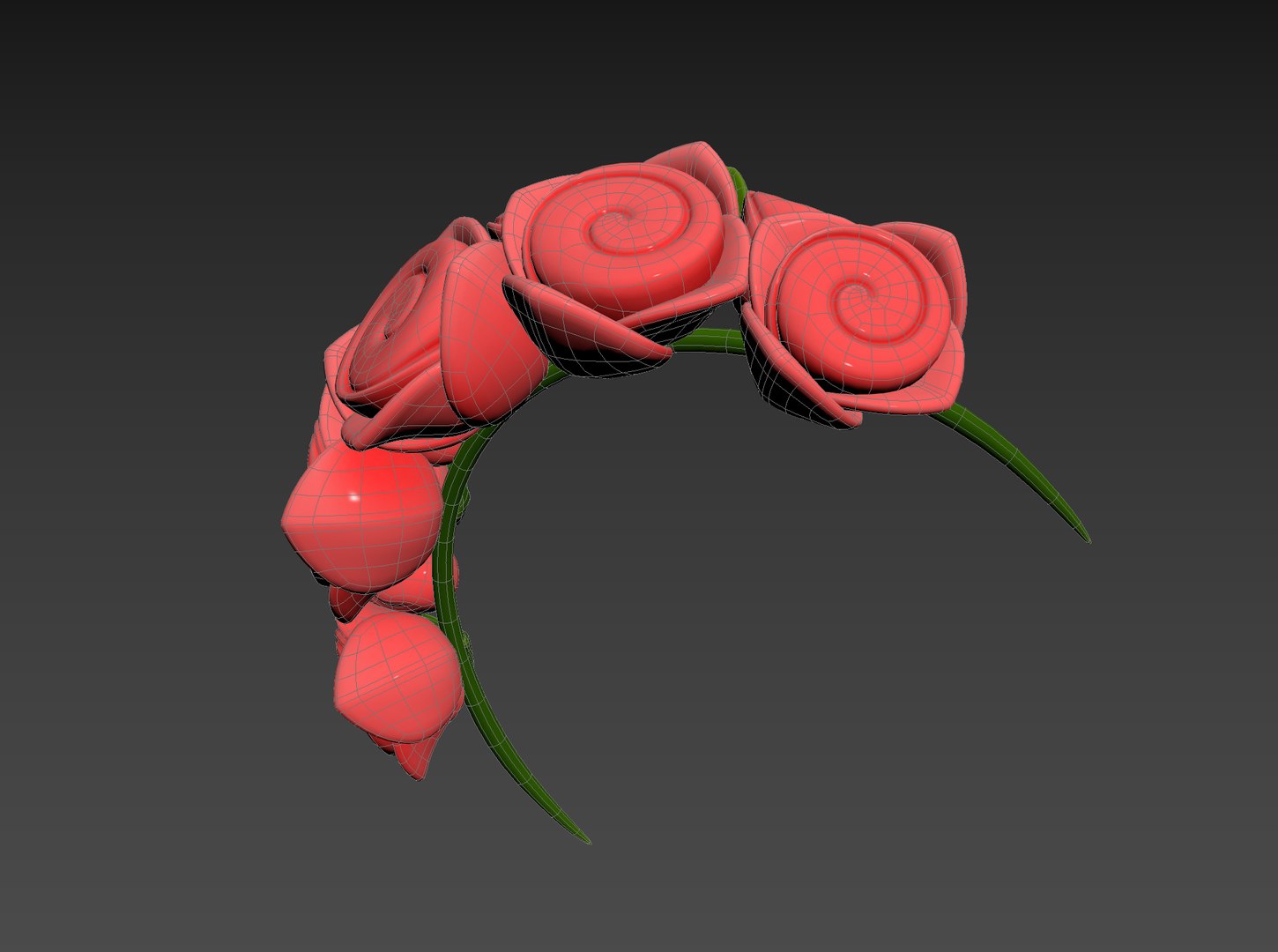 Flower crown 3D - TurboSquid 1705946