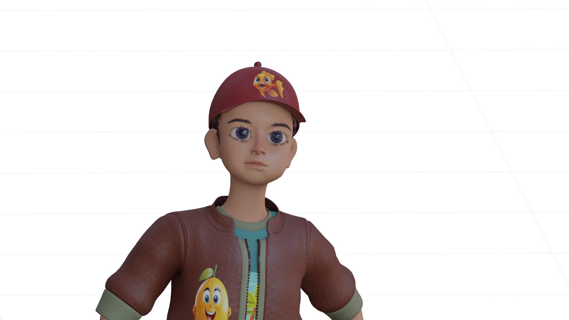 3D Cute Boy With Outfit Rig Shapekey Model - TurboSquid 2238183