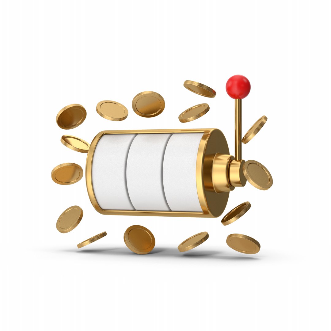 3D Gold Slot Machine - TurboSquid 2284072
