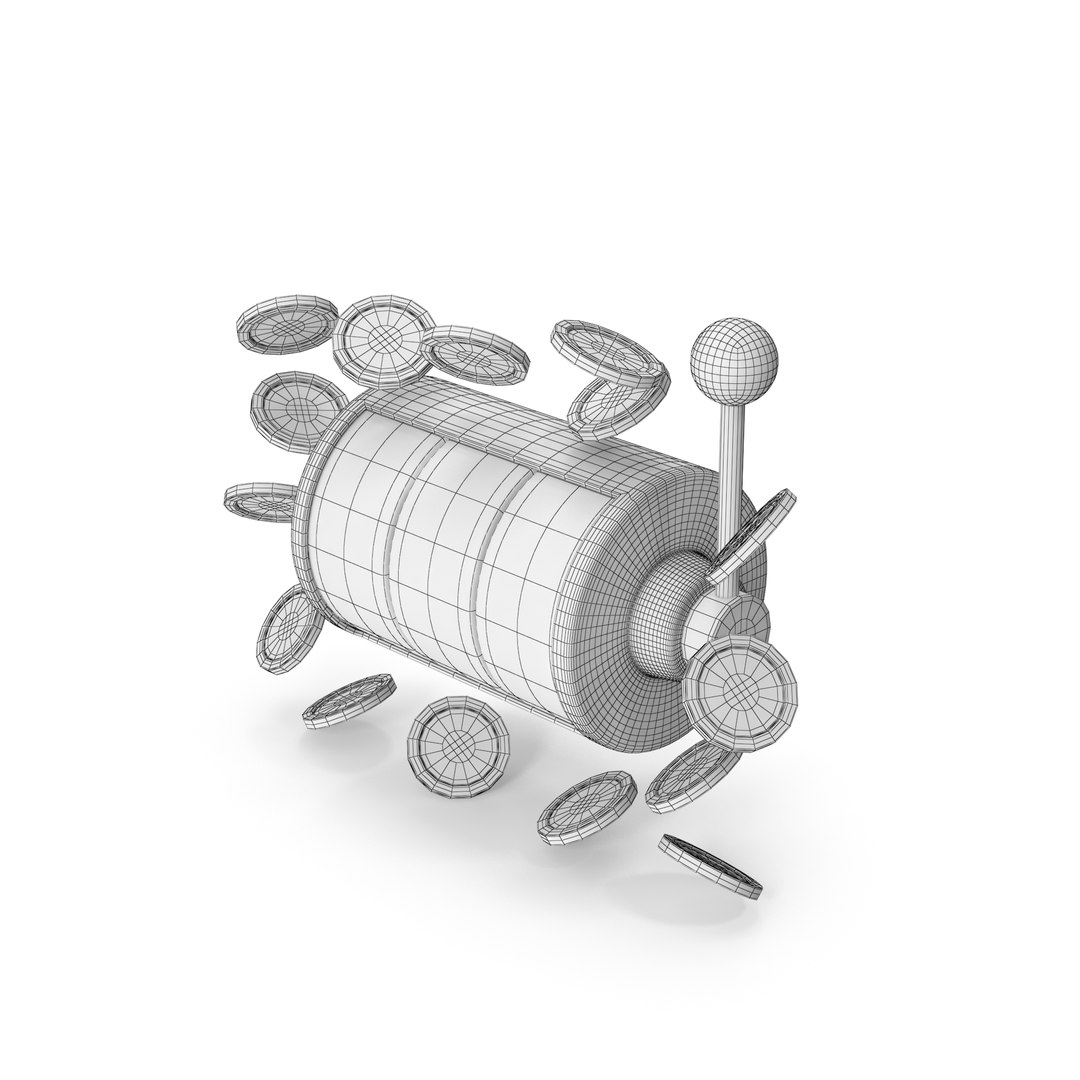 3D Gold Slot Machine - TurboSquid 2284072