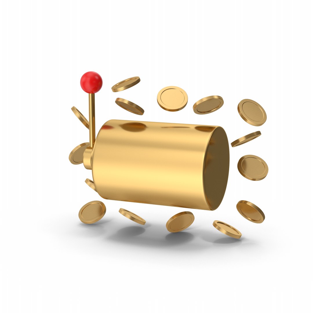 3D Gold Slot Machine - TurboSquid 2284072