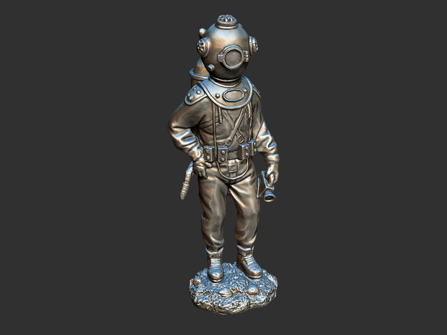 Diver 3D - TurboSquid 1525222