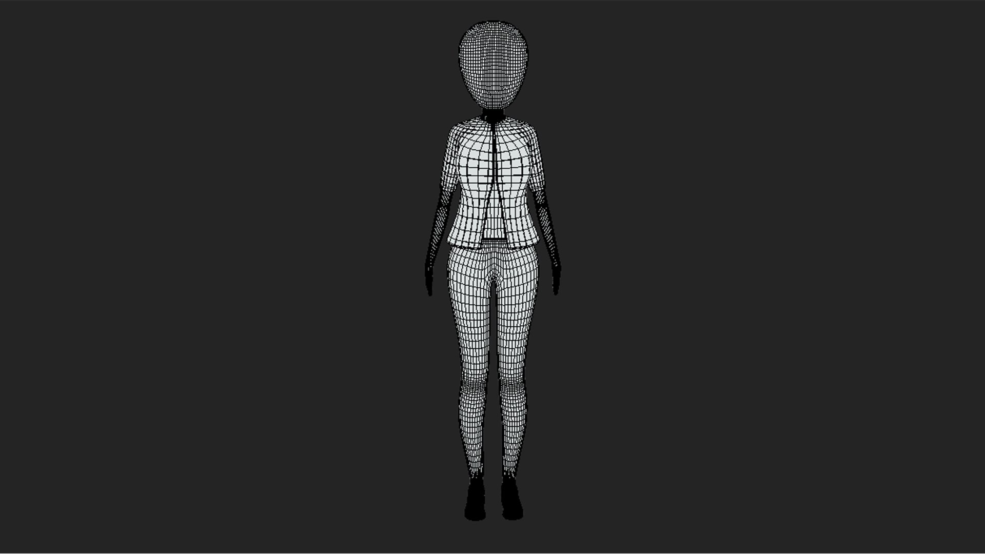 3D model Female Dummy Body with cloths - TurboSquid 2168432